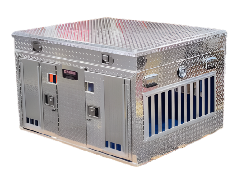 Owens Dog Box 55109 Double Compartment Top Storage Dog Box / 48 W X 40 ...