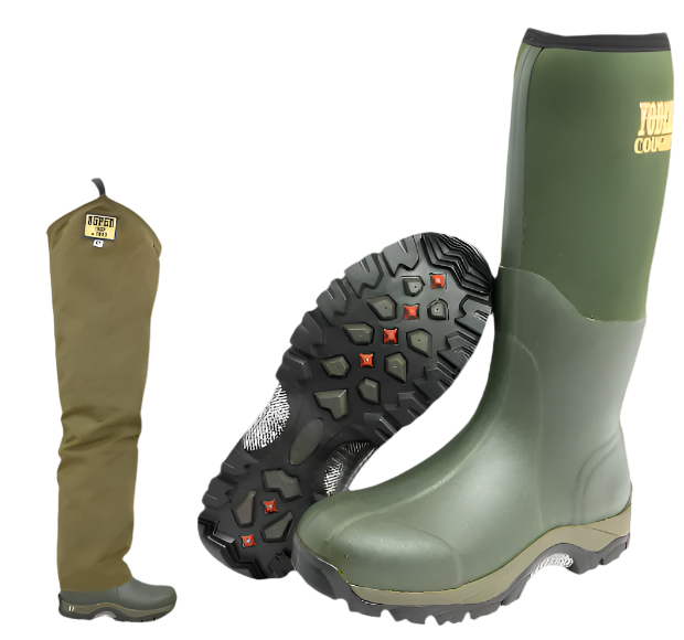 Cougar Boots with Yoder Super Chaps – Dog and Hunt Supply