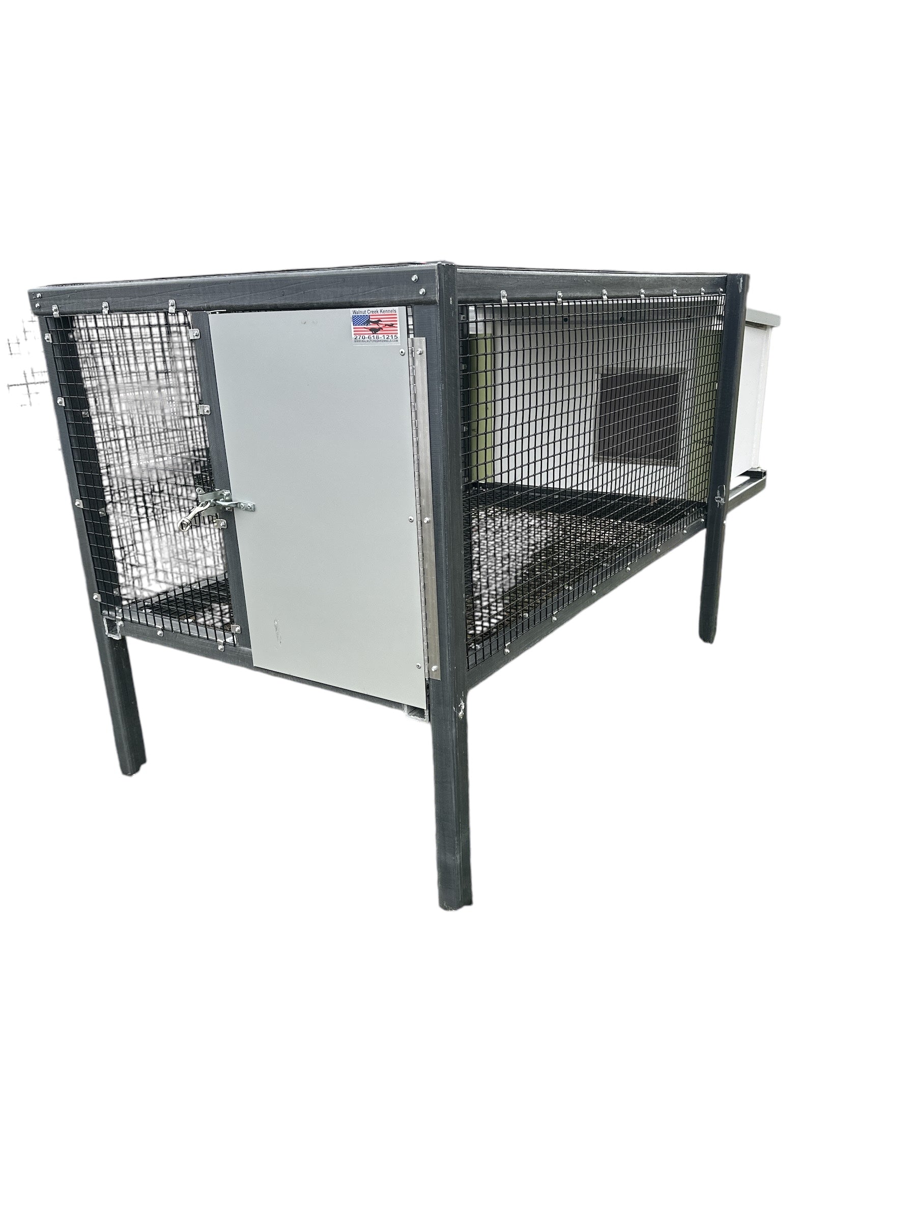 Walnut Creek Standard Small Fiberglass Single Kennel – Dog and Hunt Supply